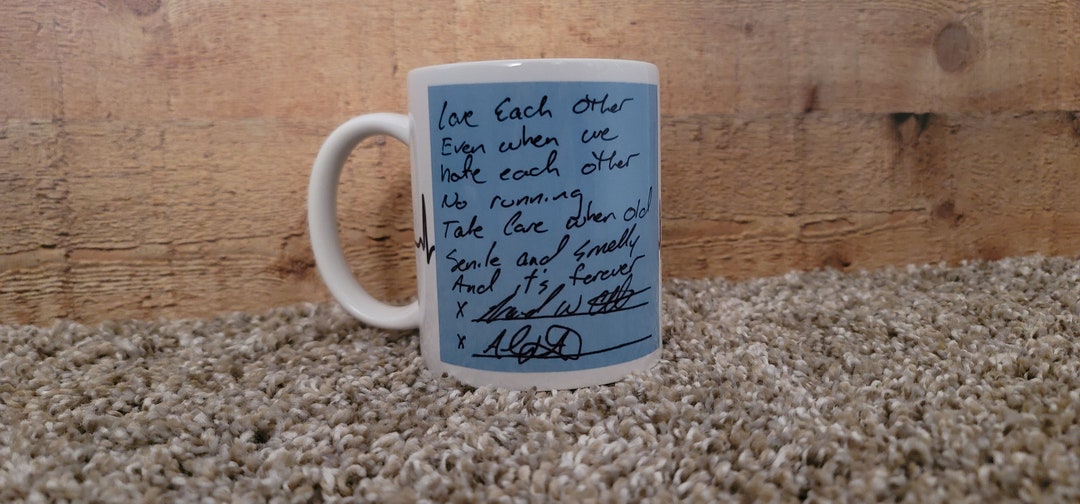Grey's Anatomy Post It Mug - Etsy