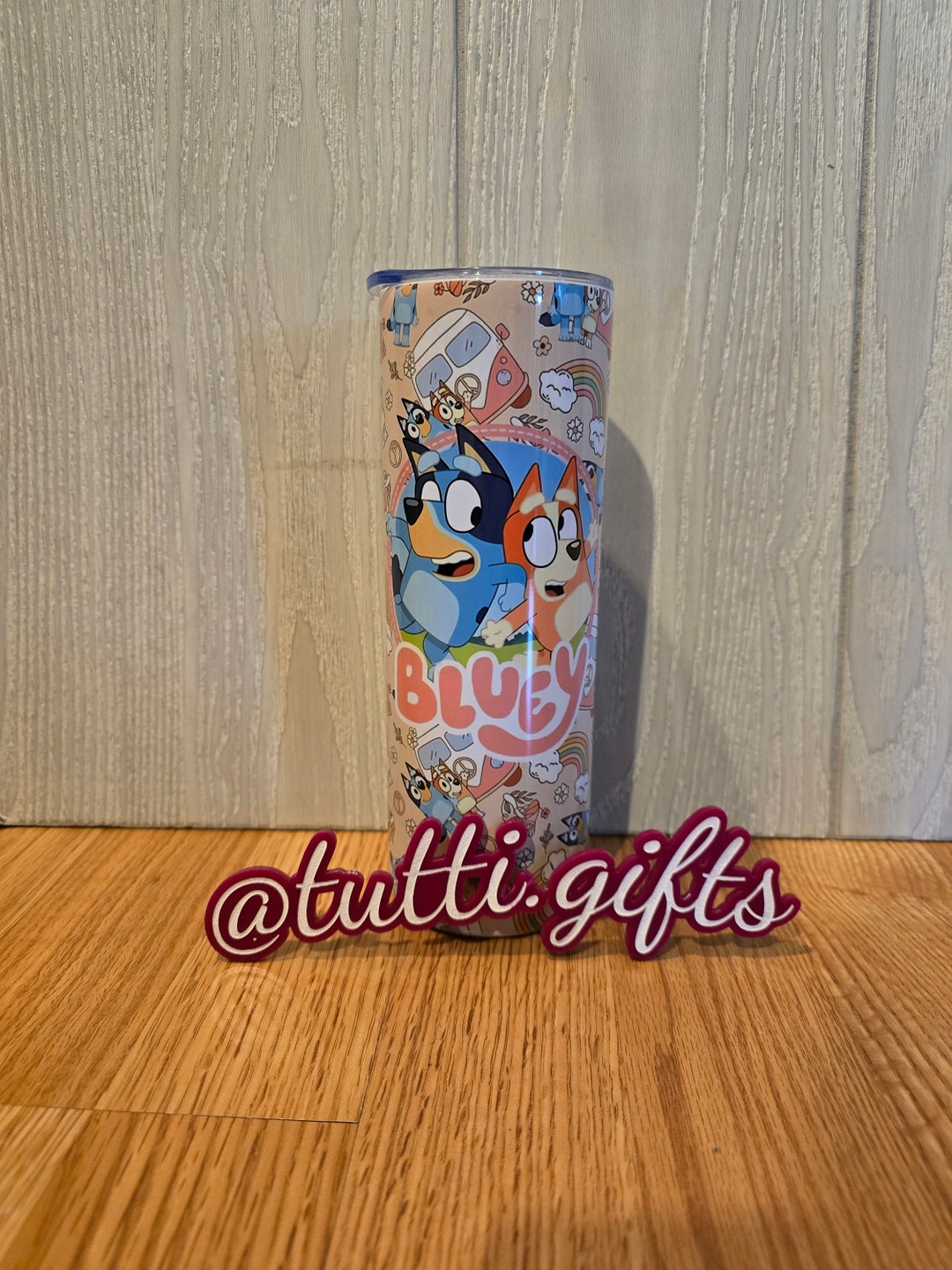 Bluey and Bingo Van 20 Oz Tumbler - Etsy