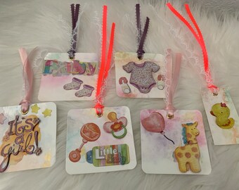 25 QTY Lotus Flower Gift Tags-party Tags-gift Topper - Etsy