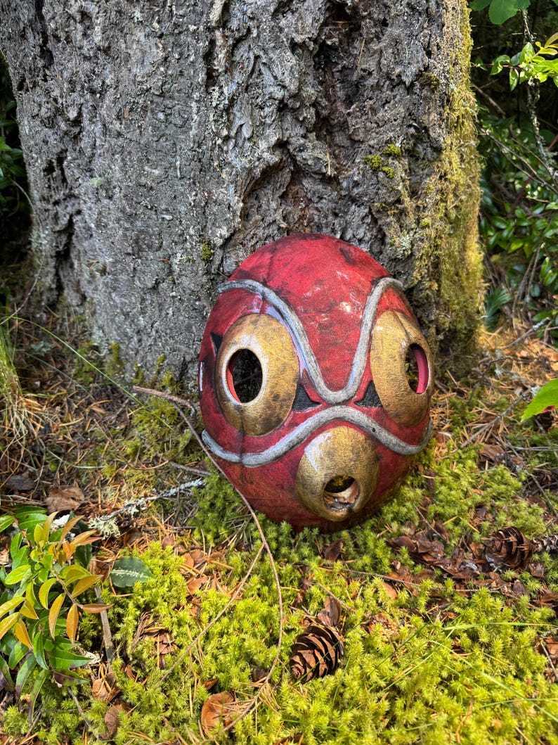 Princess Mononoke Mask - Etsy