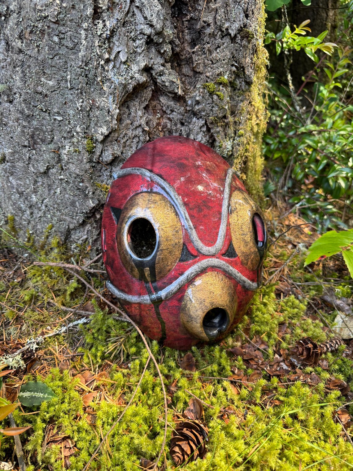 Princess Mononoke Mask - Etsy