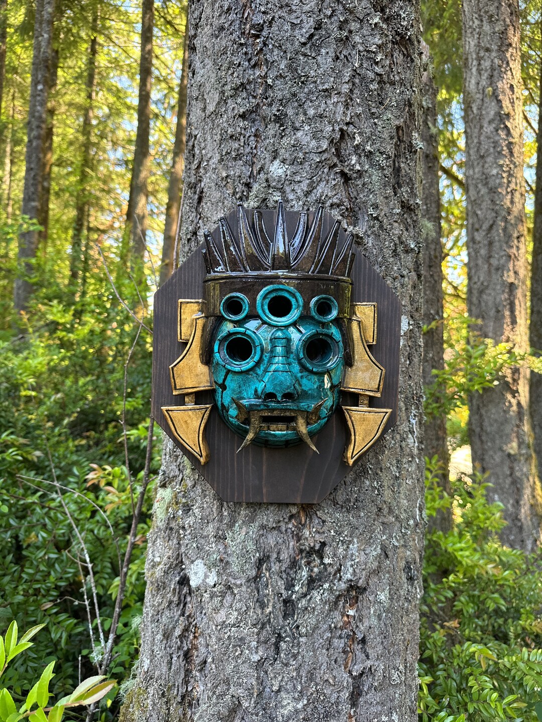 Tlaloc Mask - Etsy