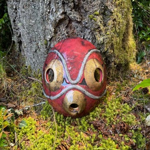 Princess Mononoke Mask - Etsy