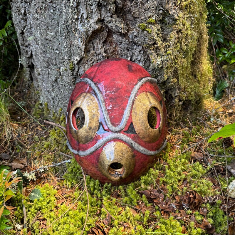 Princess Mononoke Mask - Etsy