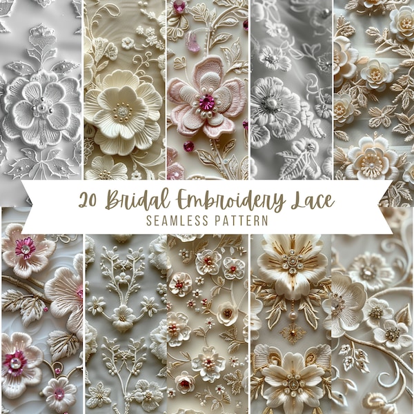 Lace Digital Paper - Etsy