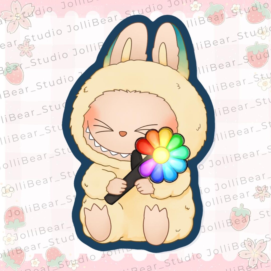 G-dragon Labubu Daisy Lightstick / White Ver. / Rainbow Ver. / - Etsy