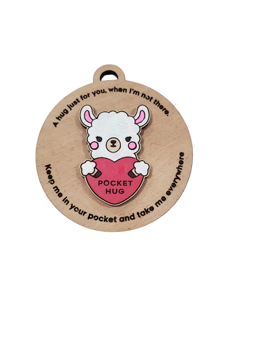 Llama Pocket Hug - Etsy