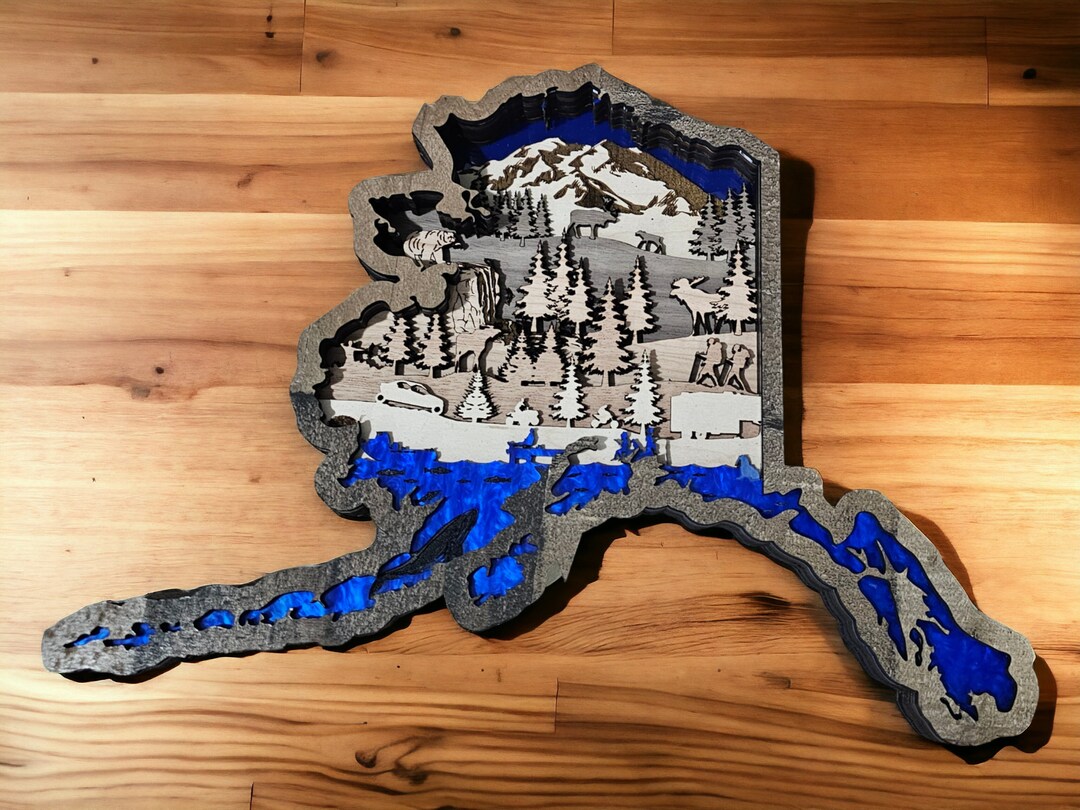 Layered Alaska - Etsy