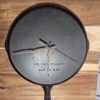 Cast Iron Skillet - Etsy