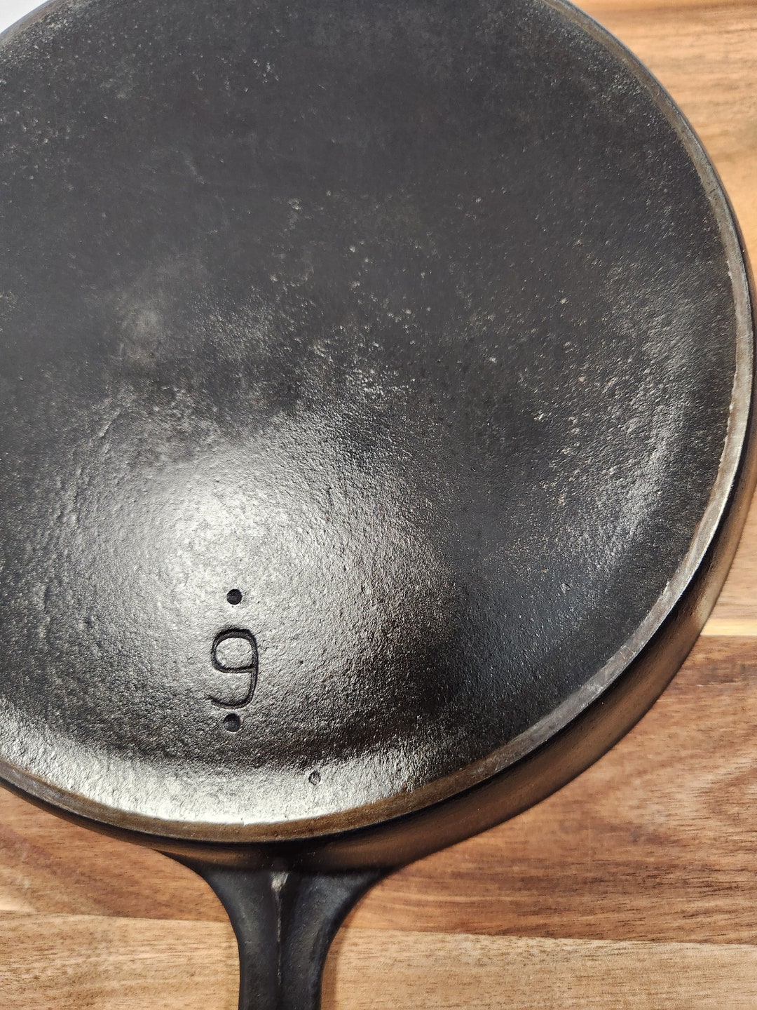 Favorite Piqua 9 unmarked Cast Iron Skillet - Etsy