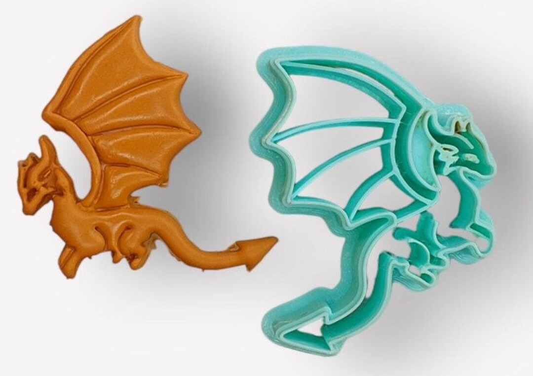 Dragon Polymer Clay Cutter, Dragon Cutters - Etsy
