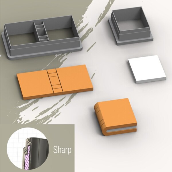 Clay Template Etsy