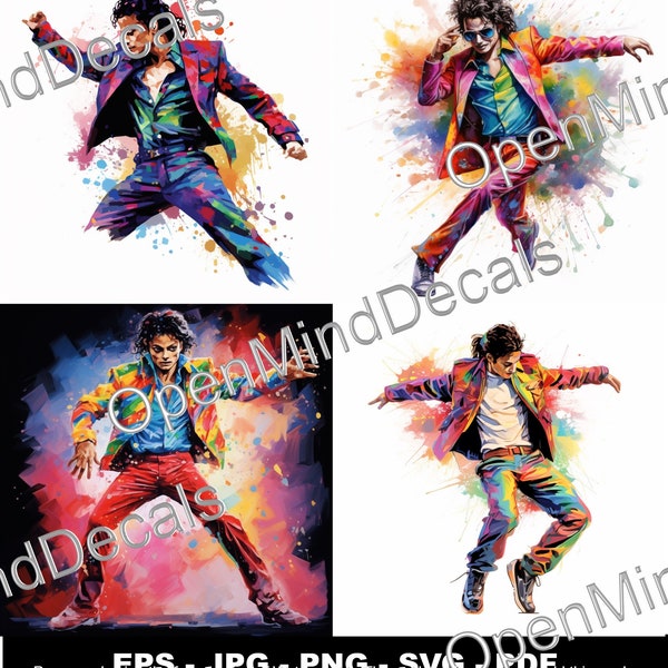 Michael Jackson Svg - Etsy
