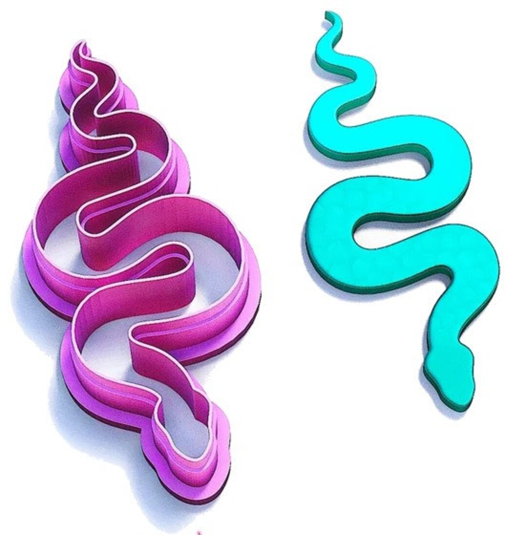 Snake Polymer Clay Cutters - Etsy