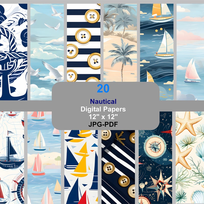 Nautical Scrapbook - Etsy
