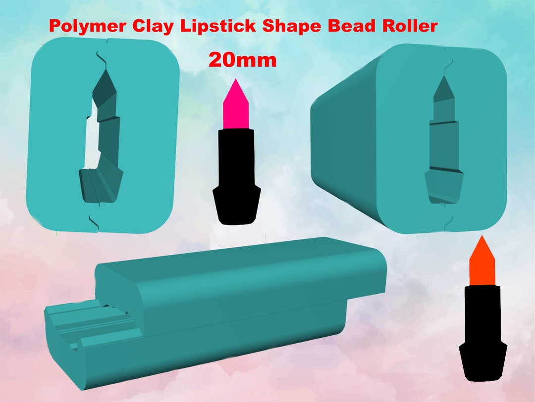 Polymer Clay LIPSTICK Shape Bead Roller Fast Shipping - Etsy