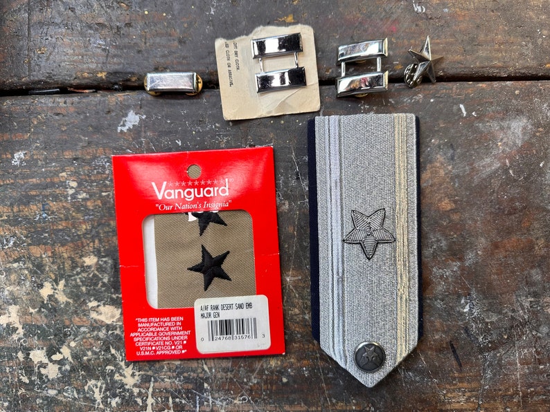 Vintage US Air Force Ranks - Etsy
