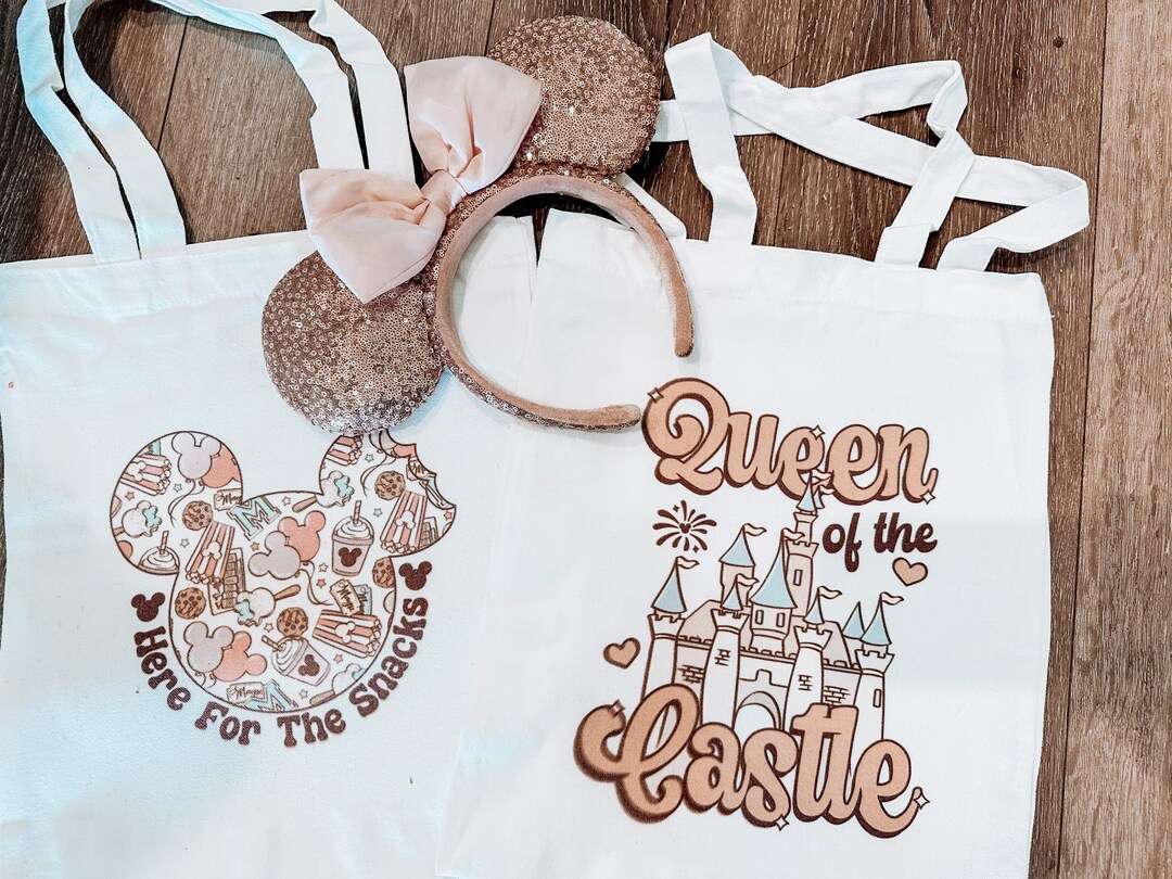 Disney Park Tote Bags Disney Queen of the Castle Tote Bag Disney Park ...