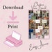 Faith Vision Board Printable Images Bundle Kit PDF for Prayer and ...