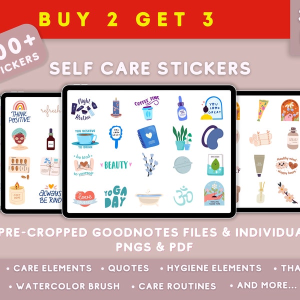 Self Care Sticker - Etsy