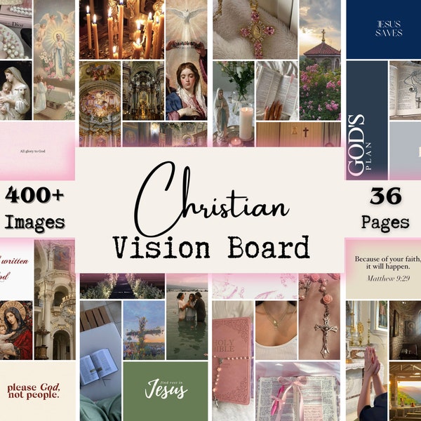 Faith Vision Board - Etsy