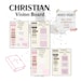 Faith Vision Board Printable, Christian Vision Board Kit, Vision Board ...