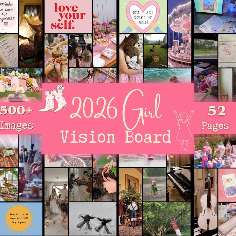 Teens Vision Board Kit - Etsy