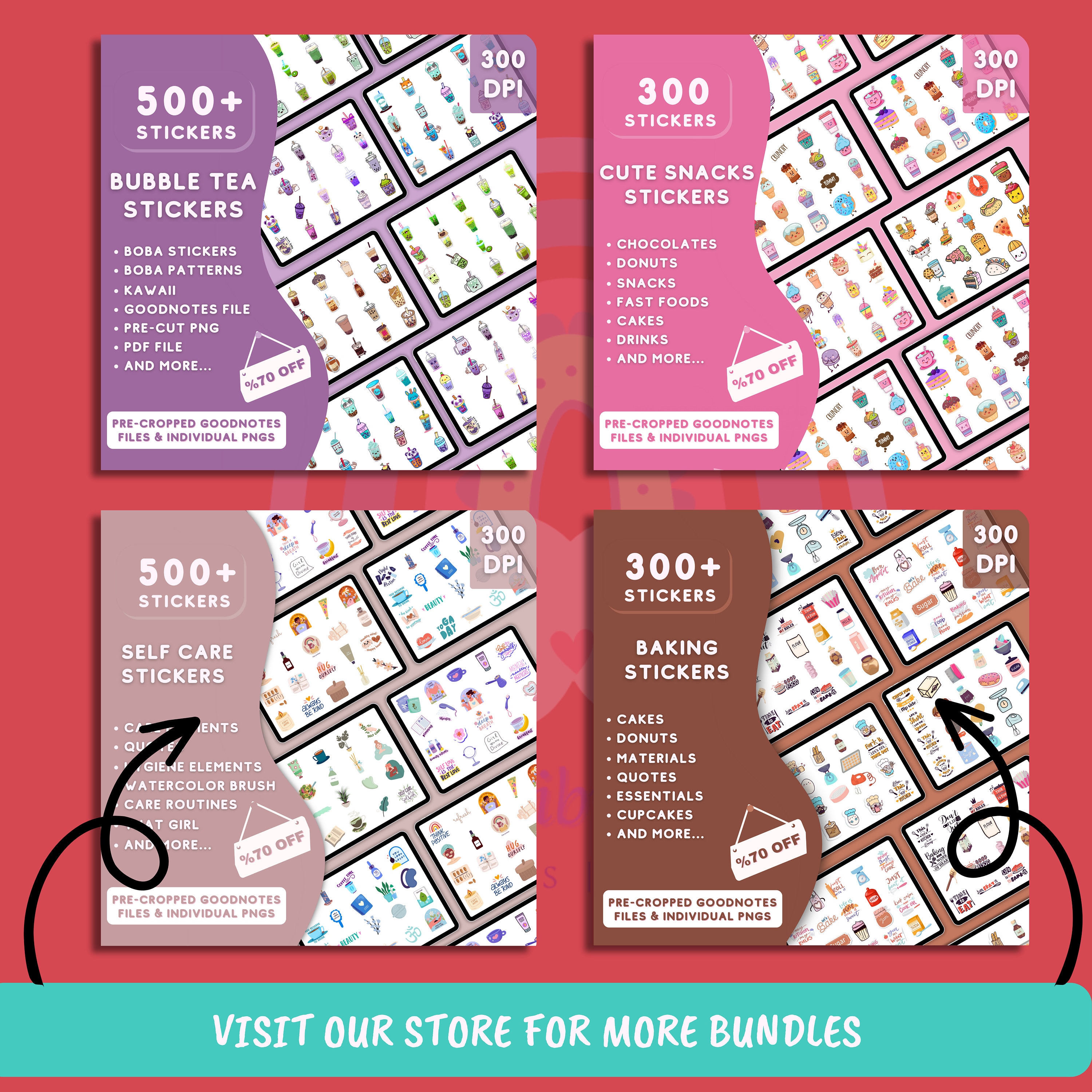 TV Show Stickers, Movie Stickers, Digital TV Show Stickers, Digital ...