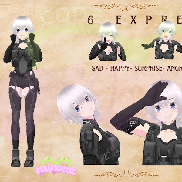 Vseeface Avatars - Etsy