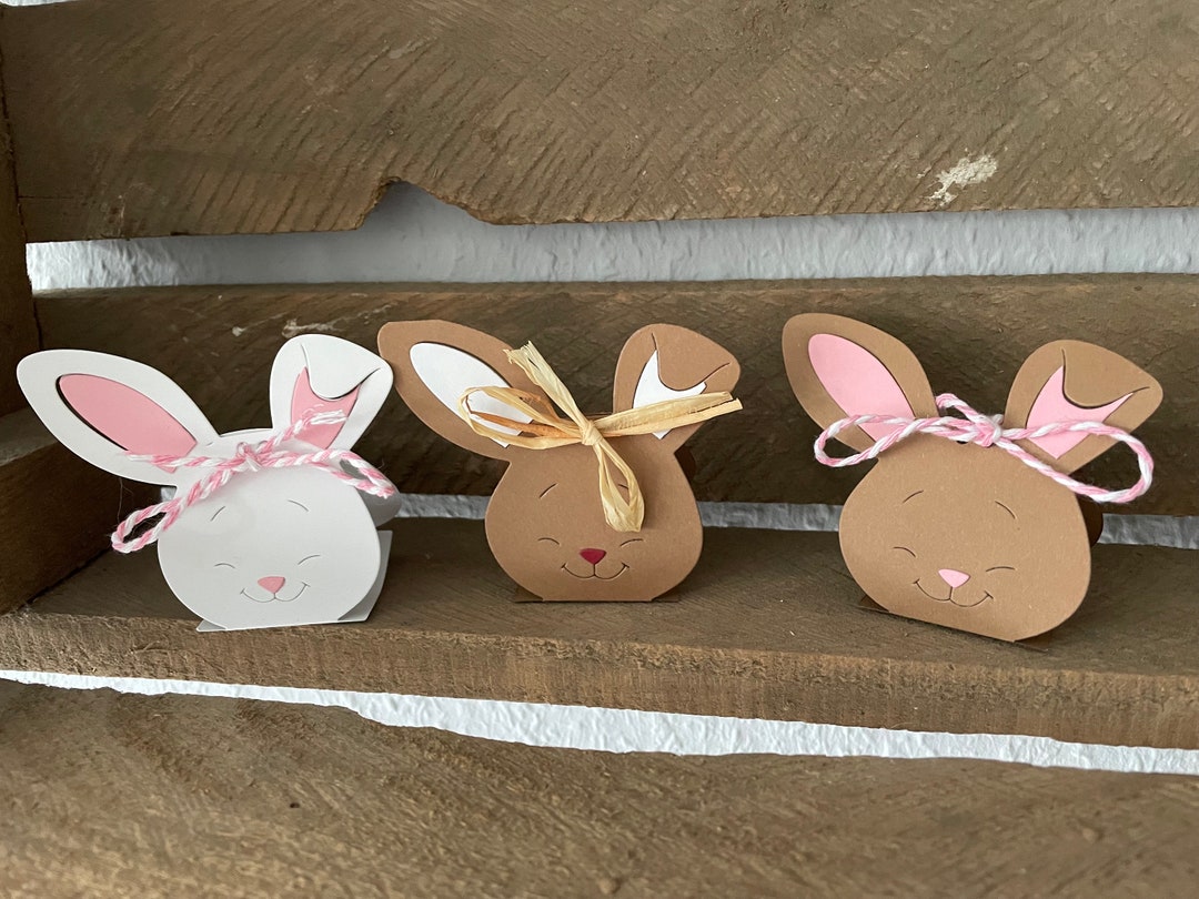 Easter Bunny "rocher" Lindt Milka Kisses Bunny Rabbit Hasi Guest Gift ...