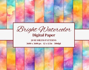 BRIGHT HALLOWEEN Digital Paper Pack 12 Jpegs Instant - Etsy