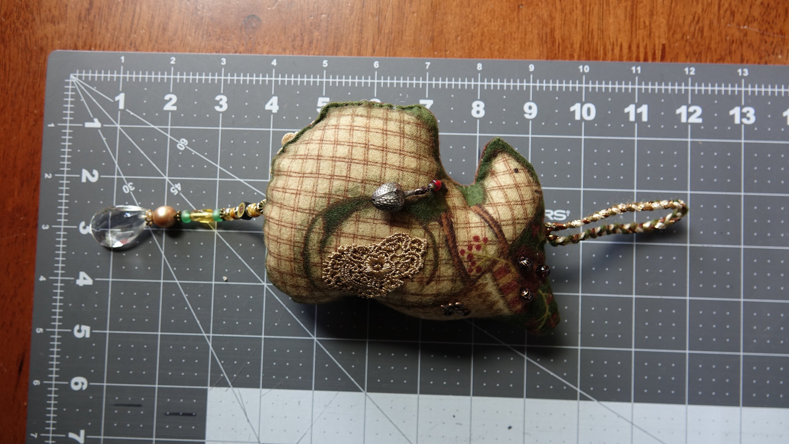 Poppet Home Protection Handmade/handsewn Upcycled Rustic Squirrel ...