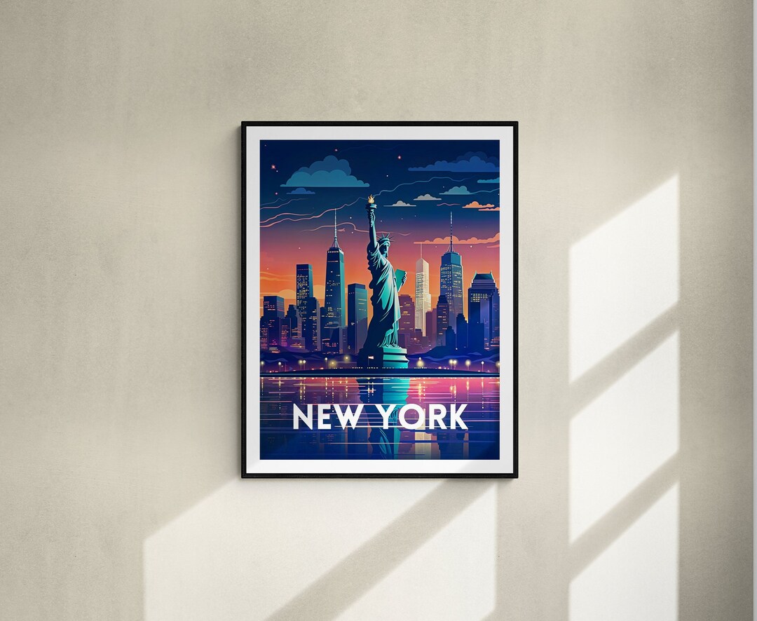 New York City Print | Popular Printables | NYC Skyline Art | Digital ...
