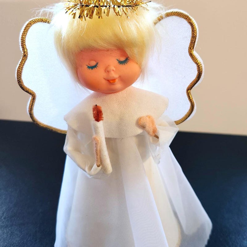 Vintage Angel Tree Topper - Etsy