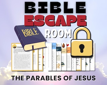 Christian Escape Room | Bible Escape Room for Kids | Christian Team ...
