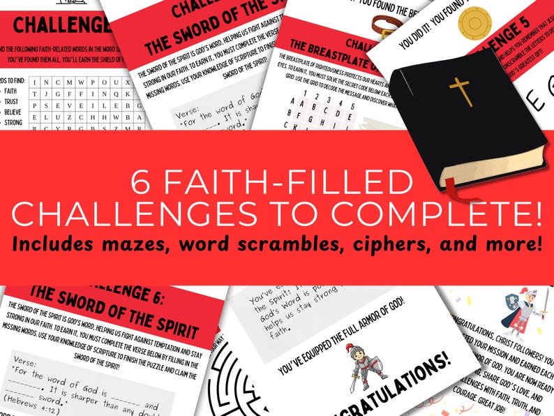 Christian Escape Room | Bible Escape Room for Kids | Christian Team ...