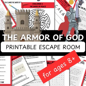 Christian Escape Room | Bible Escape Room for Kids | Christian Team ...