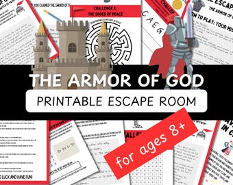 Christian Escape Room | Bible Escape Room for Kids | Christian Team ...