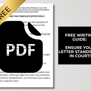 Letter of Recommendation Template | Character Reference Letter for ...