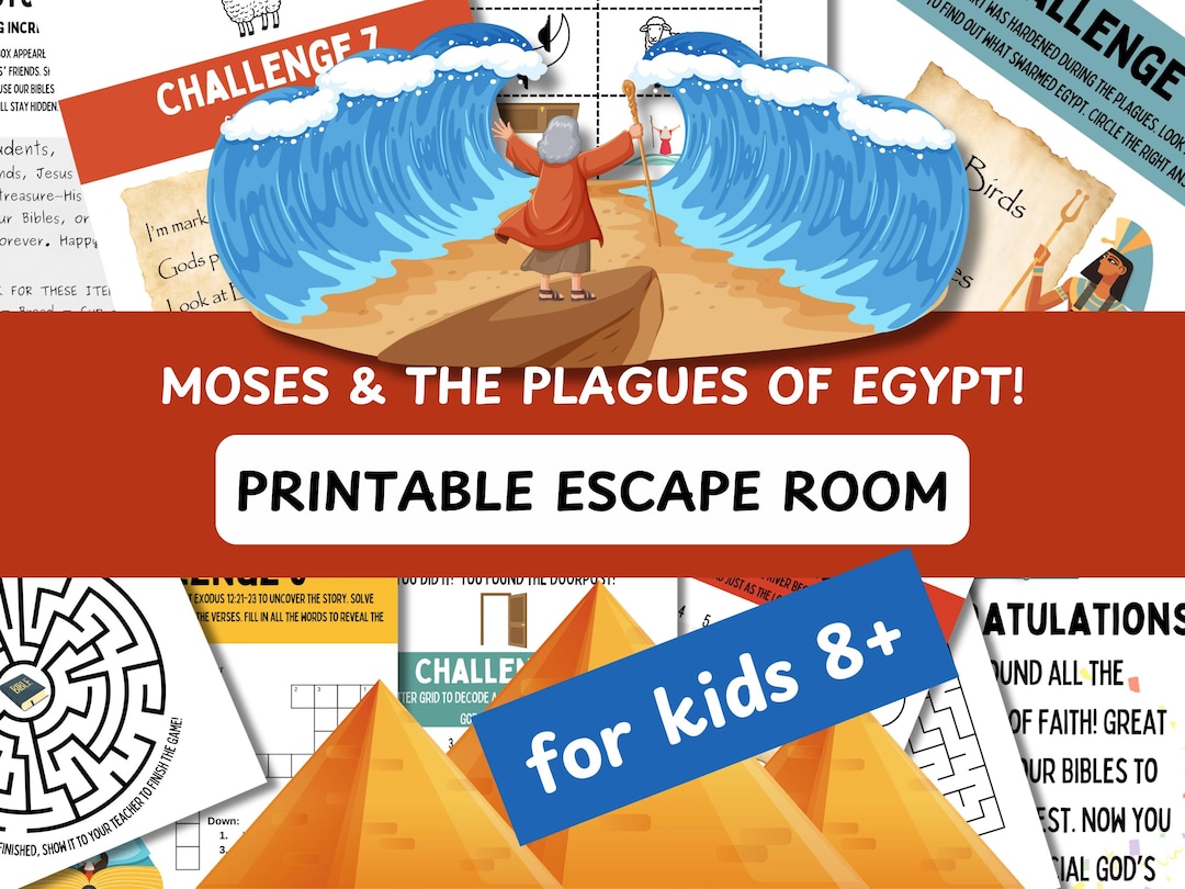 Christian Escape Room | Bible Escape Room for Kids | Christian Team ...