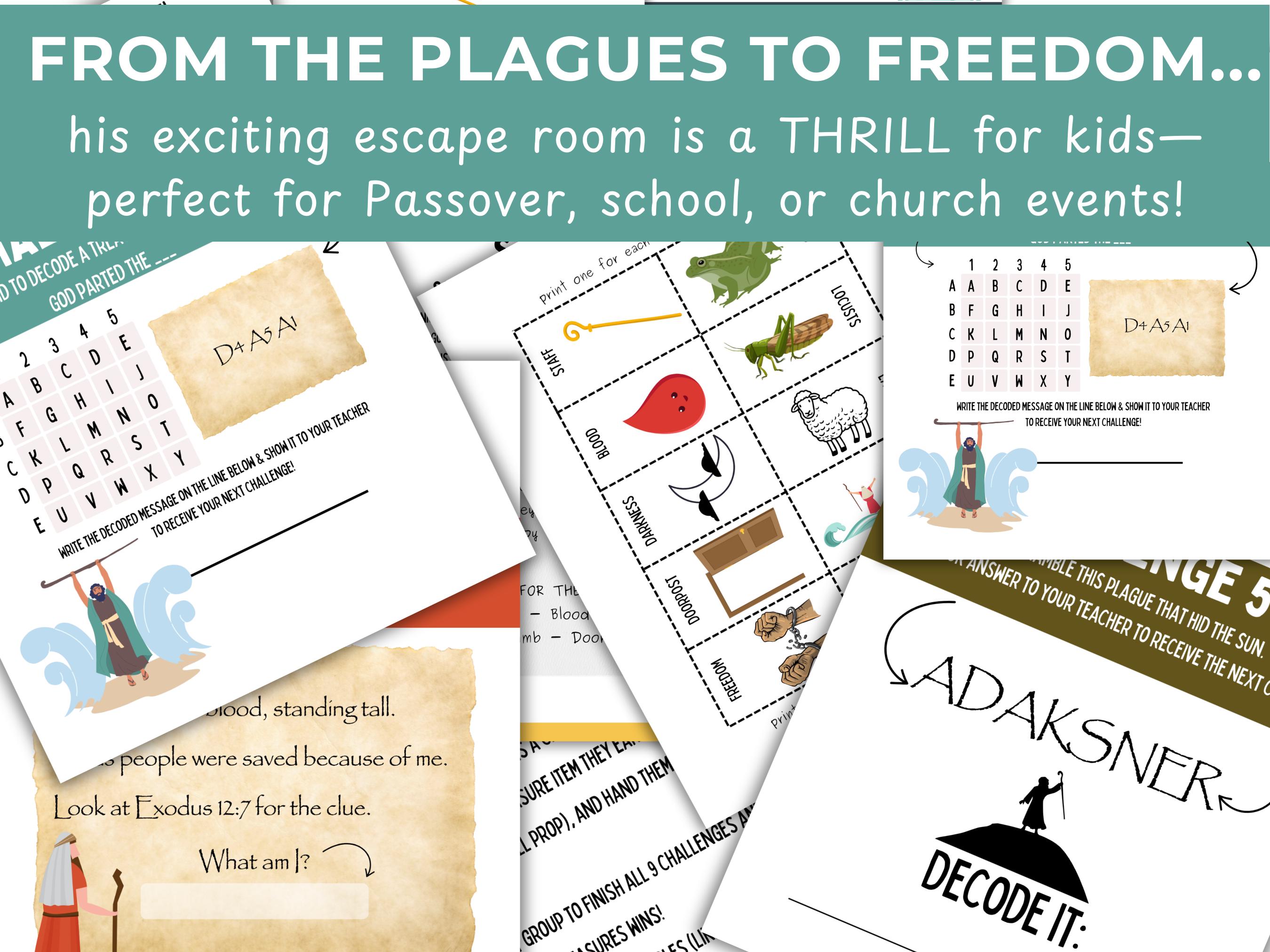 Christian Escape Room | Bible Escape Room for Kids | Christian Team ...