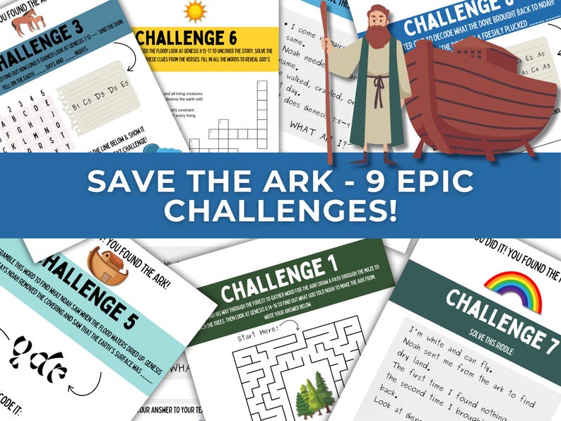 Christian Escape Room | Bible Escape Room for Kids | Christian Team ...