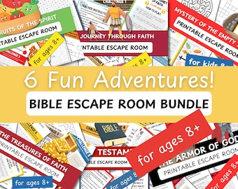 Christian Escape Room | Bible Escape Room for Kids | Christian Team ...