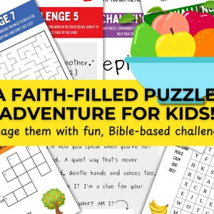 Christian Escape Room | Bible Escape Room for Kids | Christian Team ...