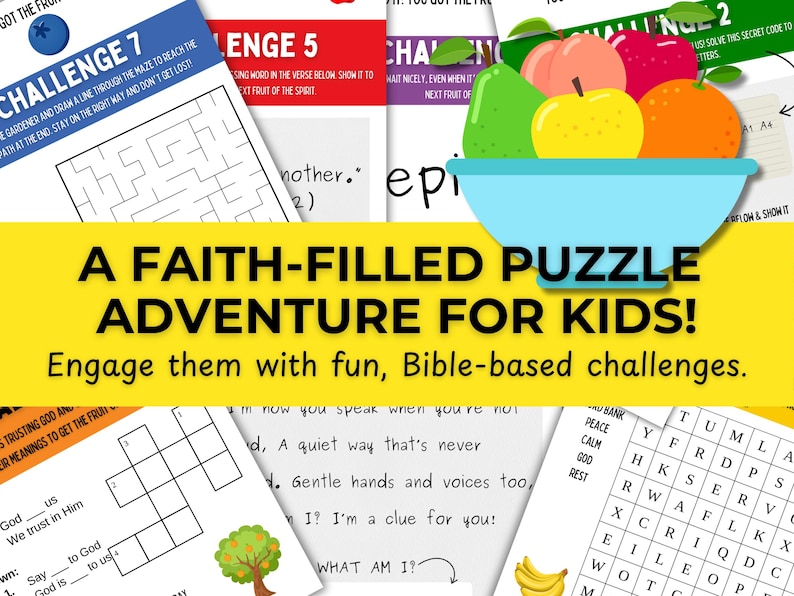 Christian Escape Room | Bible Escape Room for Kids | Christian Team ...