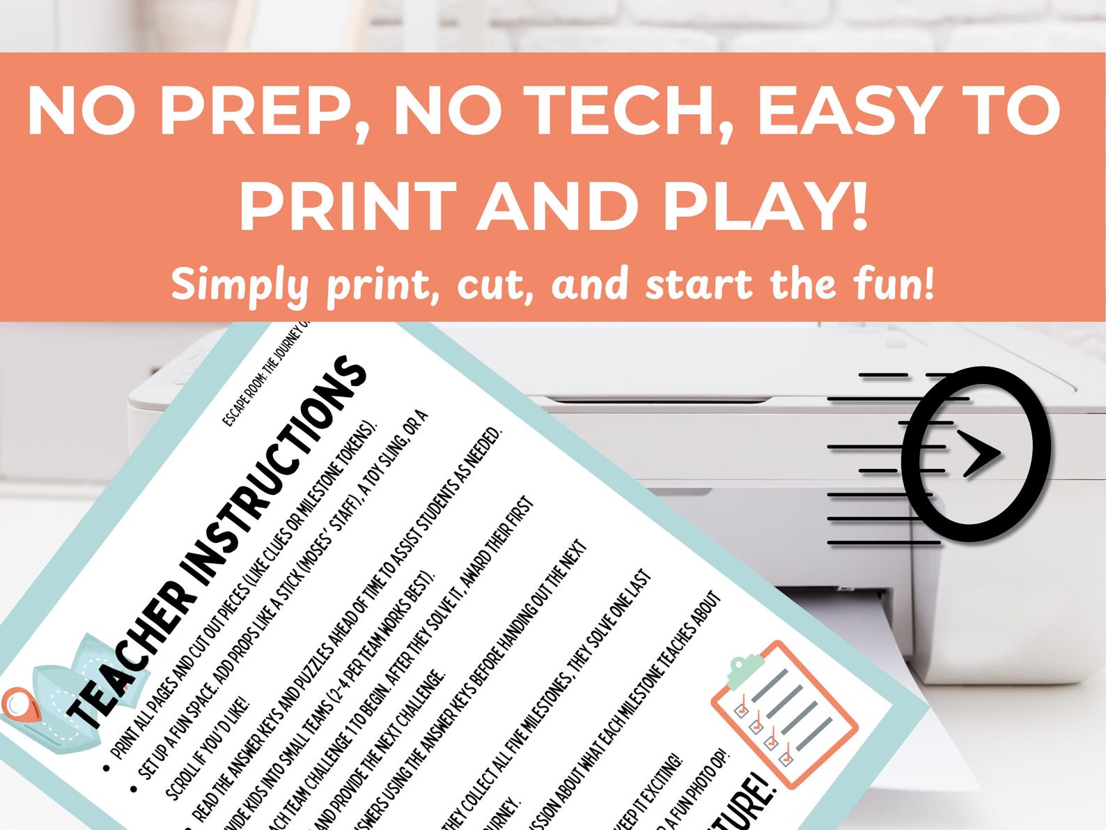 Christian Escape Room | Bible Escape Room for Kids | Christian Team ...