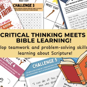 Christian Escape Room | Bible Escape Room for Kids | Christian Team ...