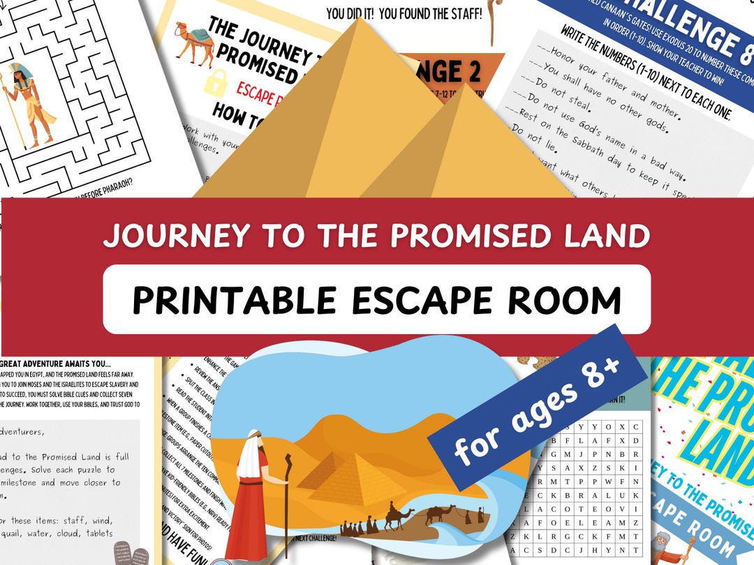 Christian Escape Room for Kids | Bible Escape Room for Kids | Christian ...