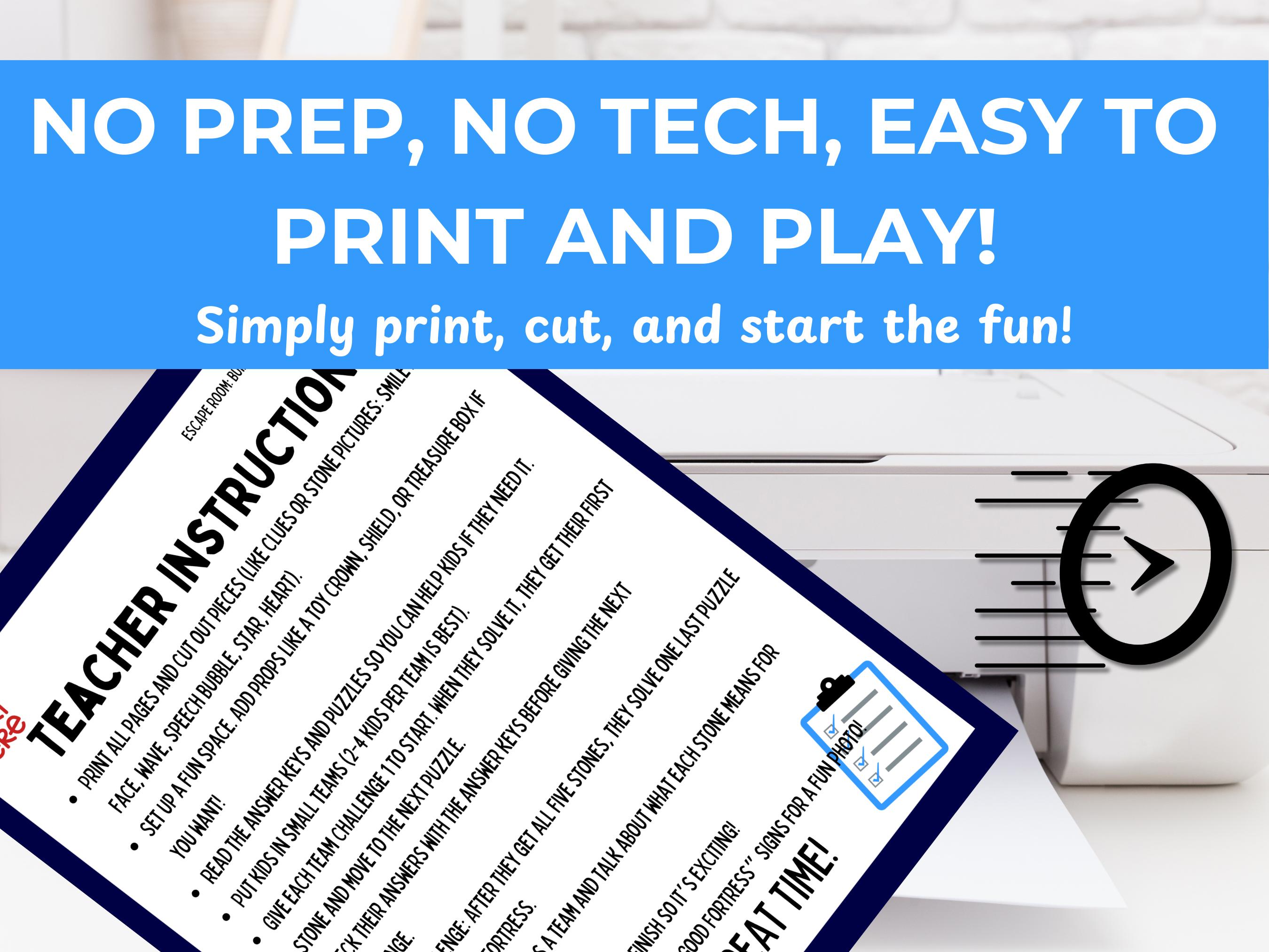 Mental Health Escape Room | Mindfulness Escape Room for Kids | Team ...