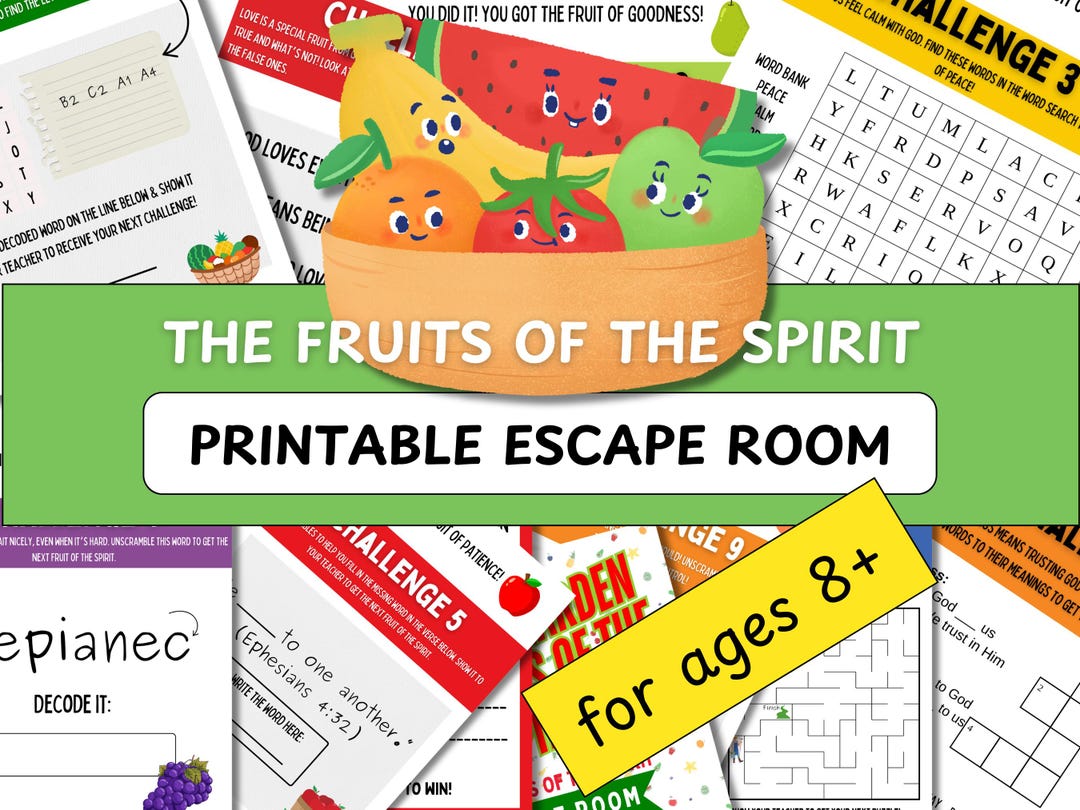 Christian Escape Room | Bible Escape Room for Kids | Christian Team ...